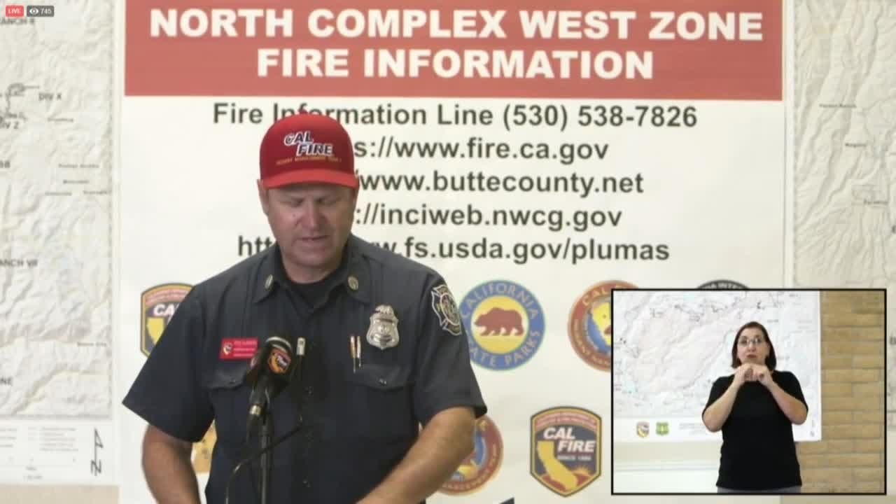 Cal Fire provides update on Butte County wildfire numbers - YouTube