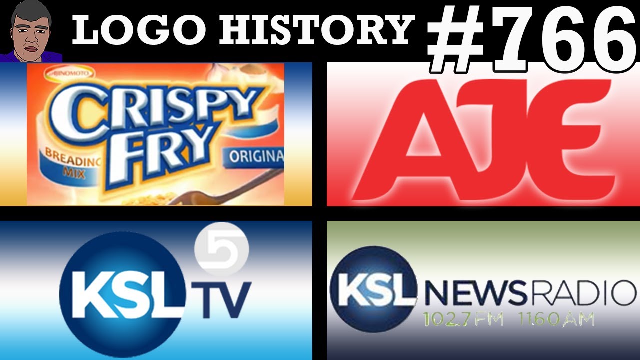 LOGO HISTORY #766 - KSL-TV, Ajegroup, Crispy Fry & KSL News Radio - YouTube