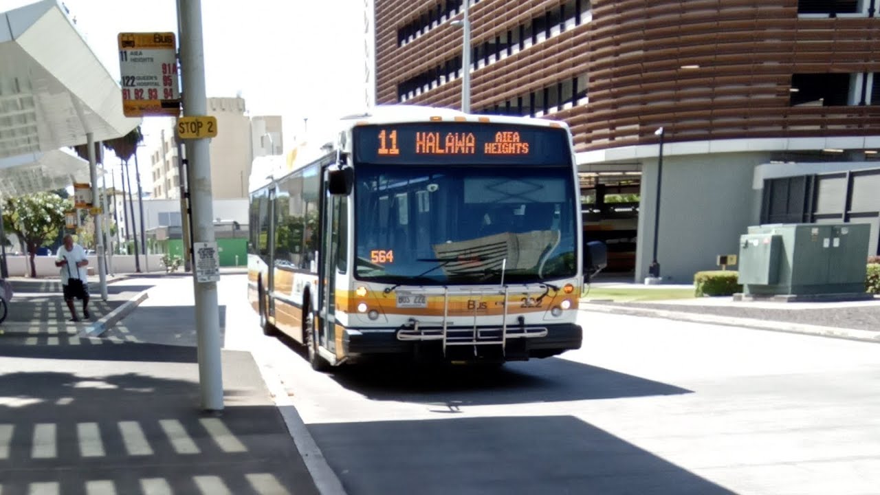 LAST DAY - TheBus Honolulu (HI) Route 11 Halawa - Aiea Hts Bus 222 ...