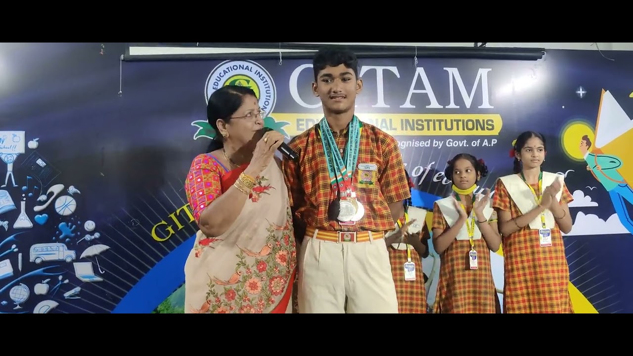 Congratulations to our beloved student C.MAHIN VARMA - YouTube