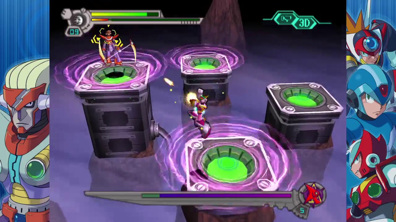 Mega Man X Legacy Collection 2: Red Boss Fight (Mega Man X7) - YouTube