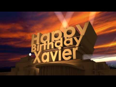 Happy Birthday Xavier