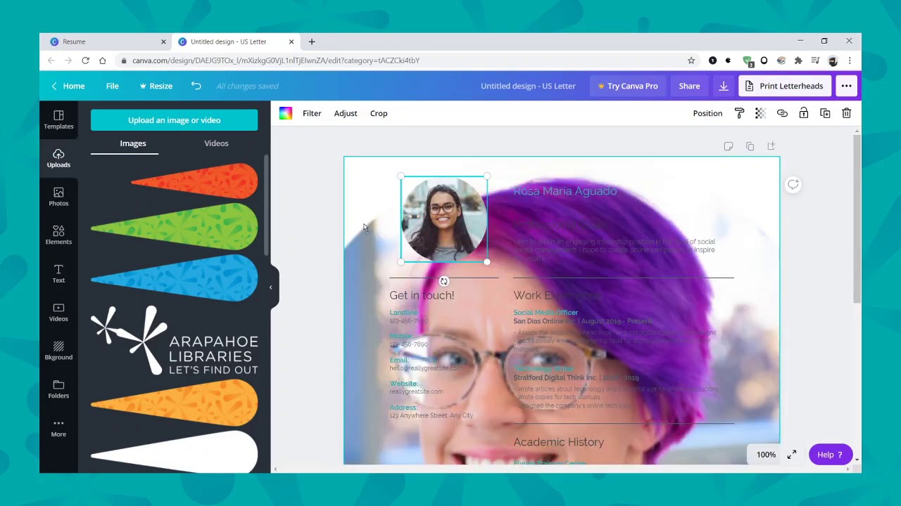From the Tech Desk: Canva 101 - YouTube