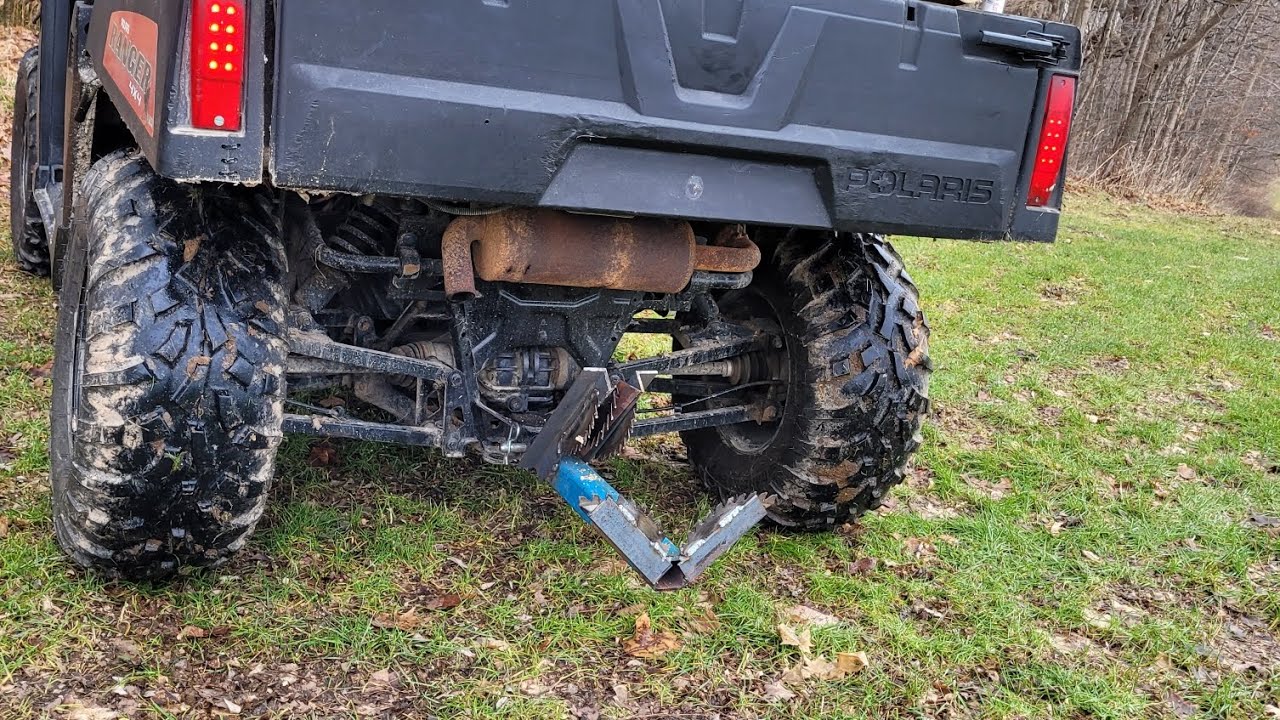 Log Holder For Your Hitch DIY - YouTube