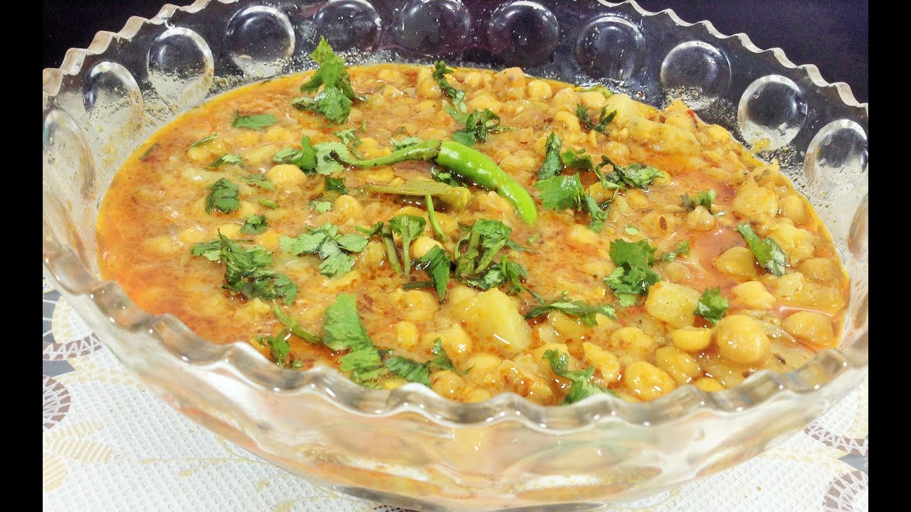 How to make Aloo Chana Bhaji -aloo chole ki sabji- Chana Aloo ka Salan ...