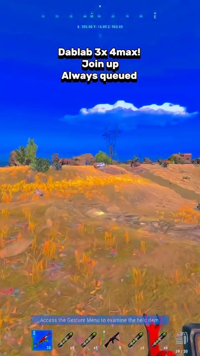 Join up Dablab 3x 4max! Always queued #rust #rustconsole #gaming #rustshorts #rustpvp - YouTube