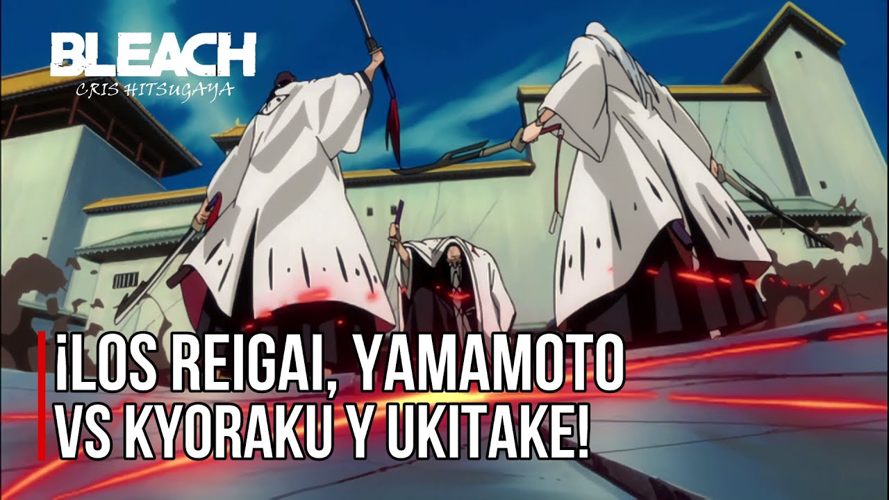 Yamamoto vs Reigai-Kyoraku y Reigai-Ukitake | Español Latino - YouTube