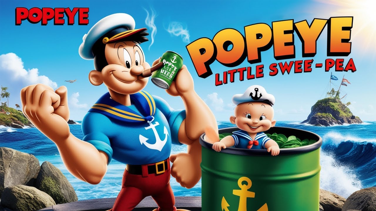 Popeye the Sailor - Little Swee' Pea | Full Movie - YouTube