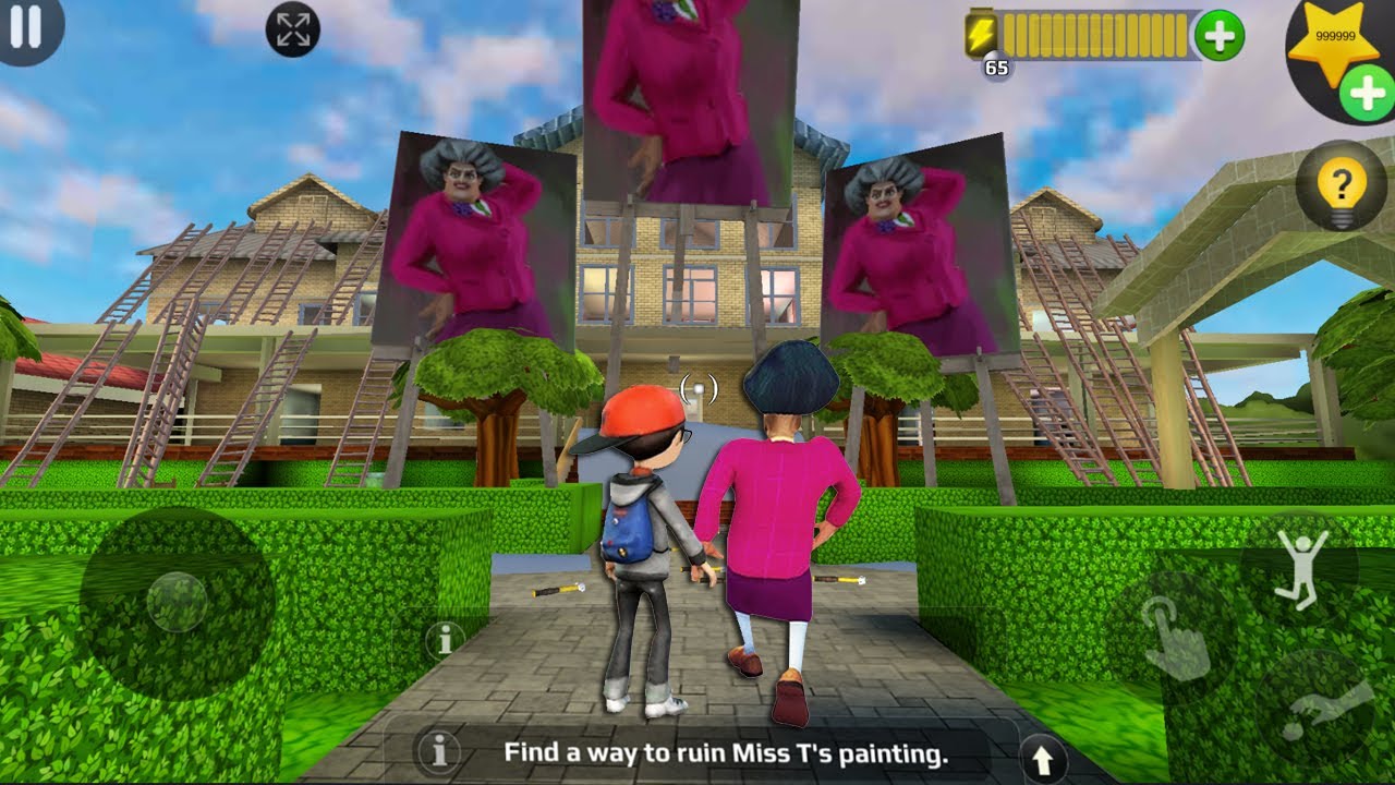 Spam Multi trap and ladders in Chapter Update Teacher Scary 3D Android ...