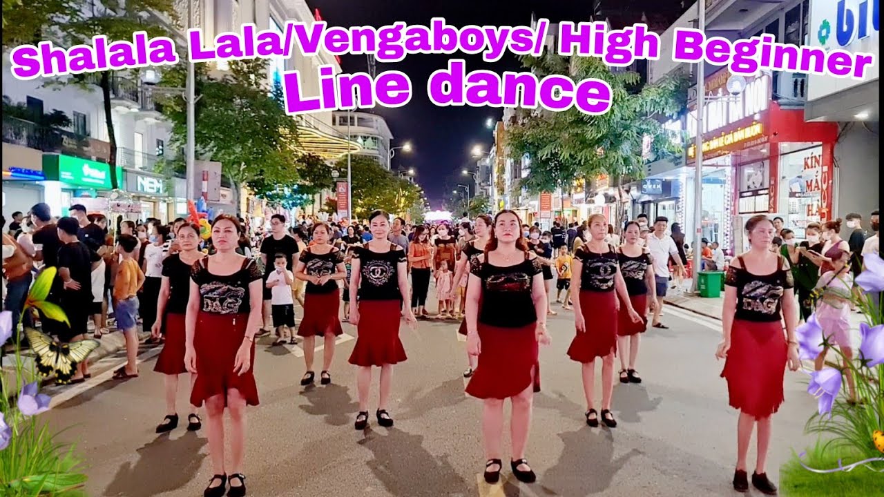Shalala Lala Line dance CLB Thanh Xuân - YouTube