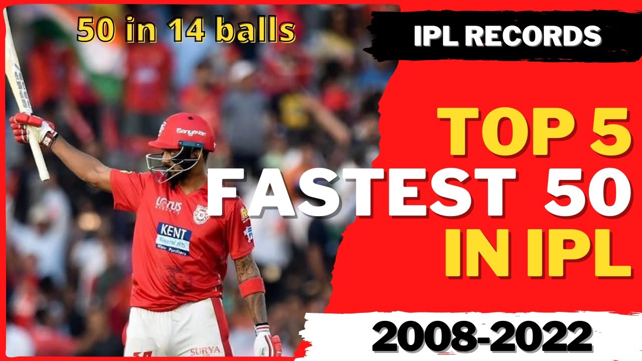 FASTEST 50 in IPL HISTORY | TOP 5 | Quickest Fifty in T20 Cricket ...
