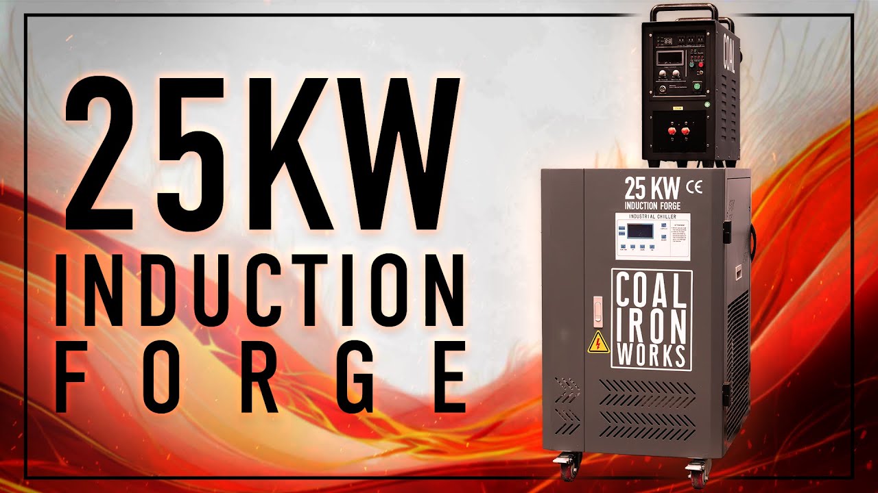 25kW Induction Forge - YouTube