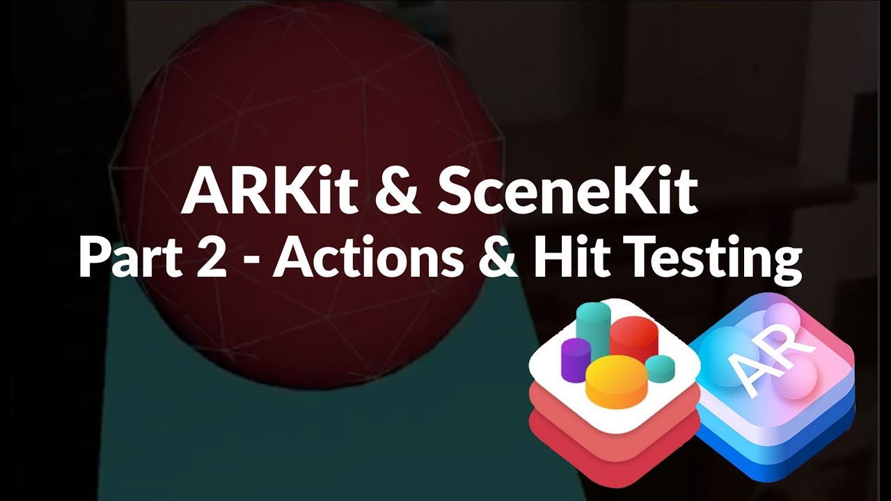 SceneKit, ARKit and Swift 4 - Basics Tutorial - Part 2 - Hit Testing ...