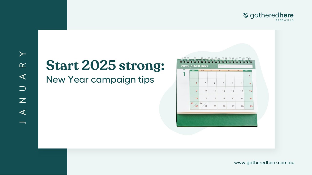 Starting 2025 strong: New Year campaign tips - YouTube