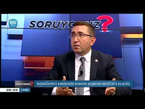 ESKİŞEHİR BAROSU BAŞKANI MUSTAFA ELAGÖZ SORUYORUZ'UN KONUĞU 31.10.2023