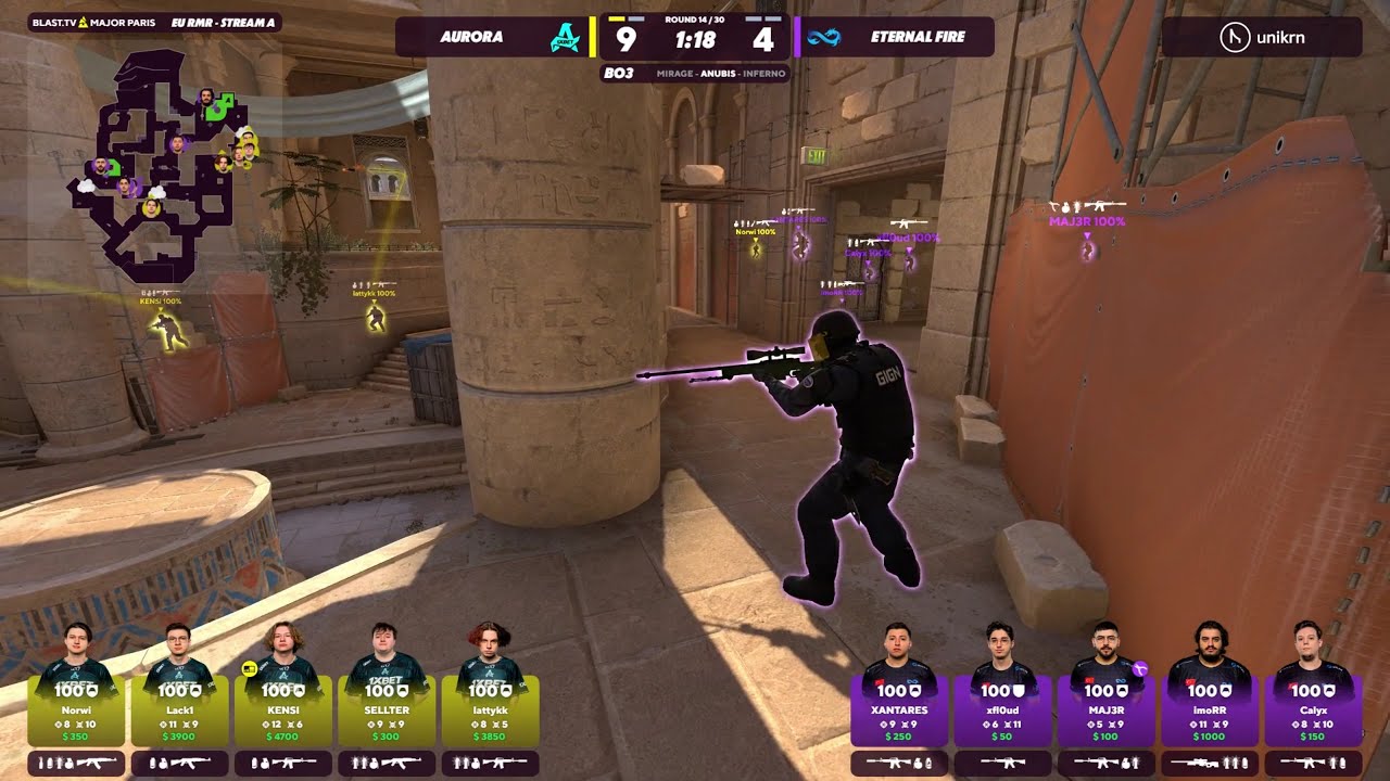 imoRR POV - INSANE ACE | Eternal Fire vs. Aurora @ BLAST.tv Paris Major ...