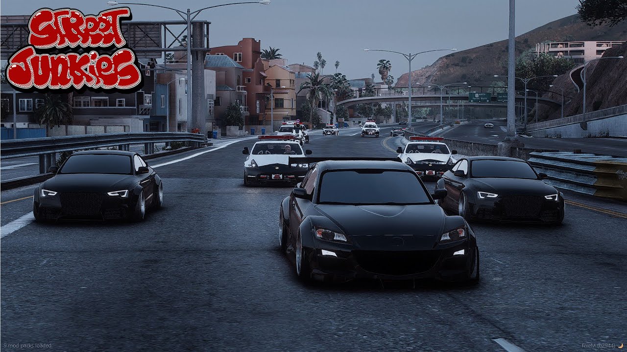 【リアル画質】ストジャン130日目のストーリー GETAWAY Driver＆走り屋FAST LANE[ セカンドライフ スト鯖 GTA5 ...