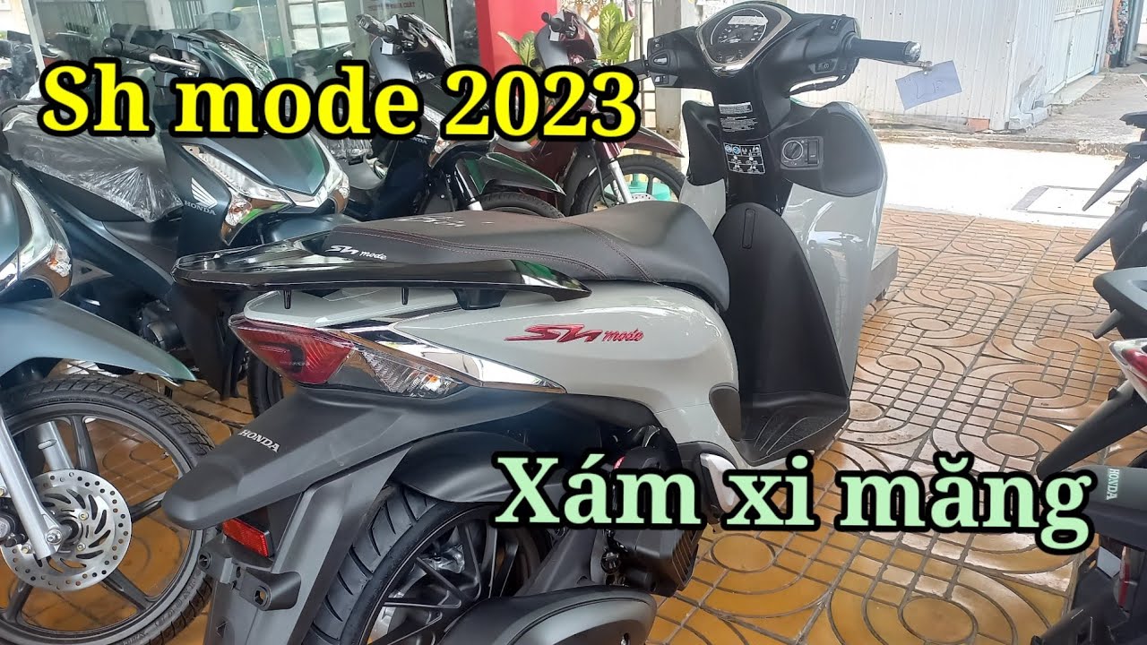 Sh Mode 125 Mới 2023, Xám Xi Măng Mới Nhất || Vo Thanh Hien Tv - YouTube