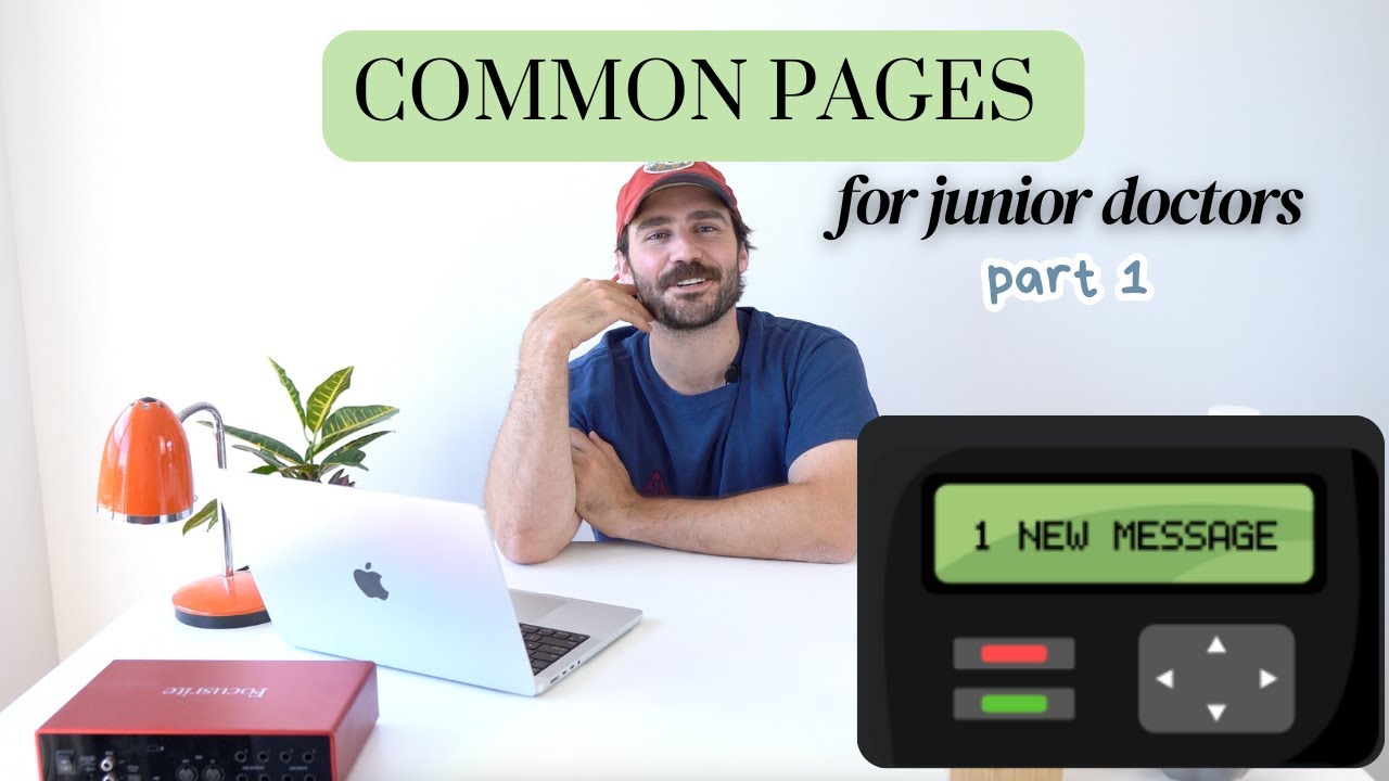 common pages for junior doctors (part 1) - YouTube