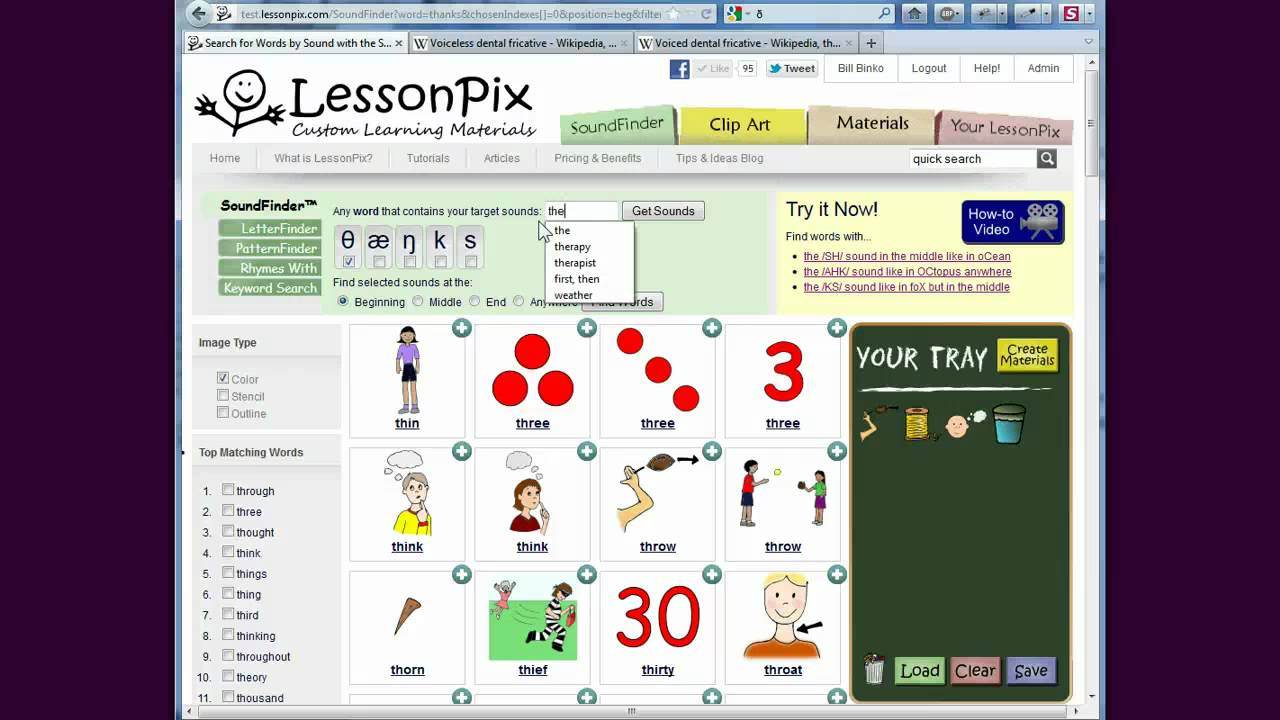 Voiced and Unvoiced TH Sounds in SoundFinder - YouTube