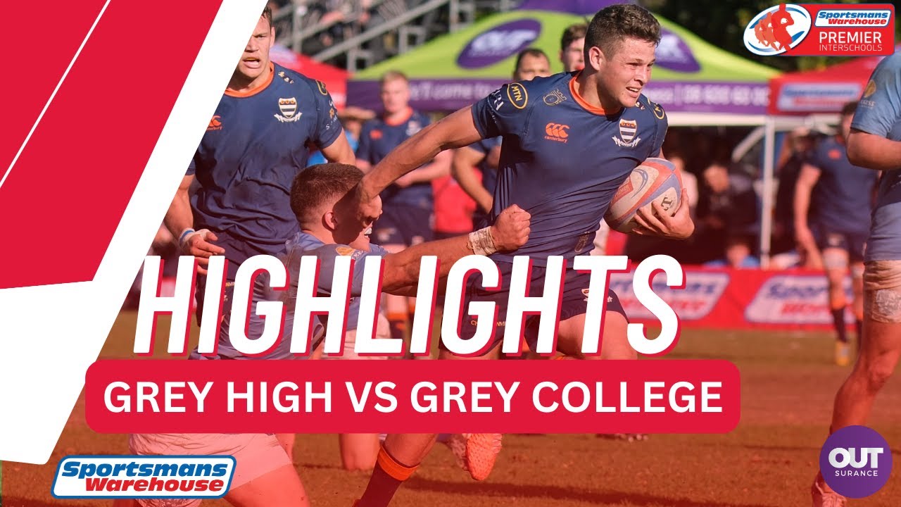 RUGBY HIGHLIGHTS | Grey High School vs Grey College 2023 - YouTube