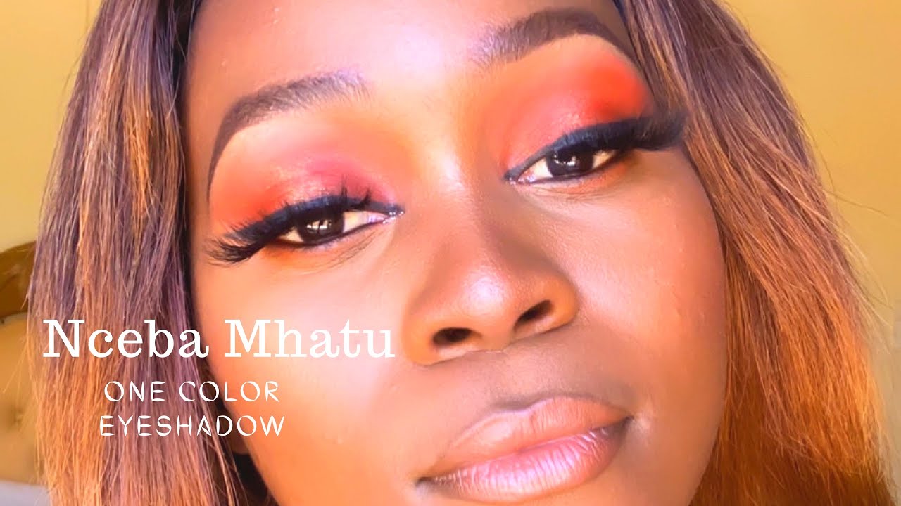 Easy One colour eyeshadow look - YouTube