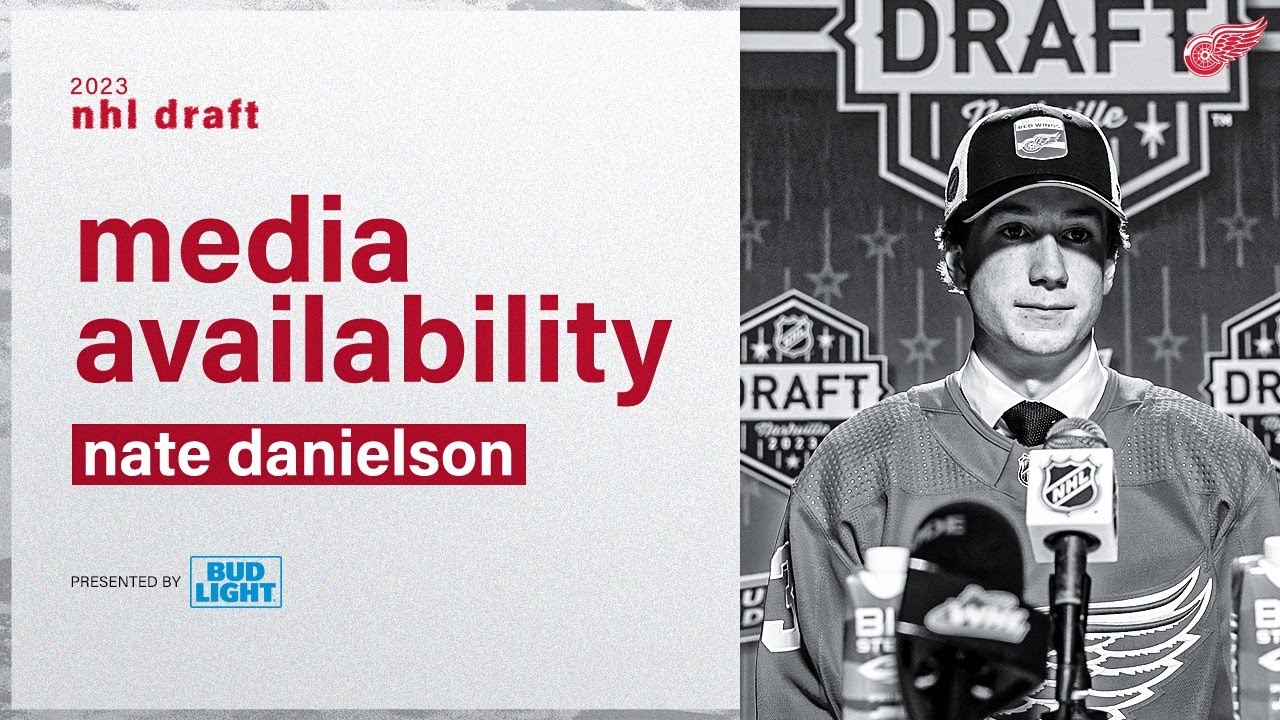 "A DREAM COME TRUE" - Nate Danielson on Being Selected by the Detroit ...