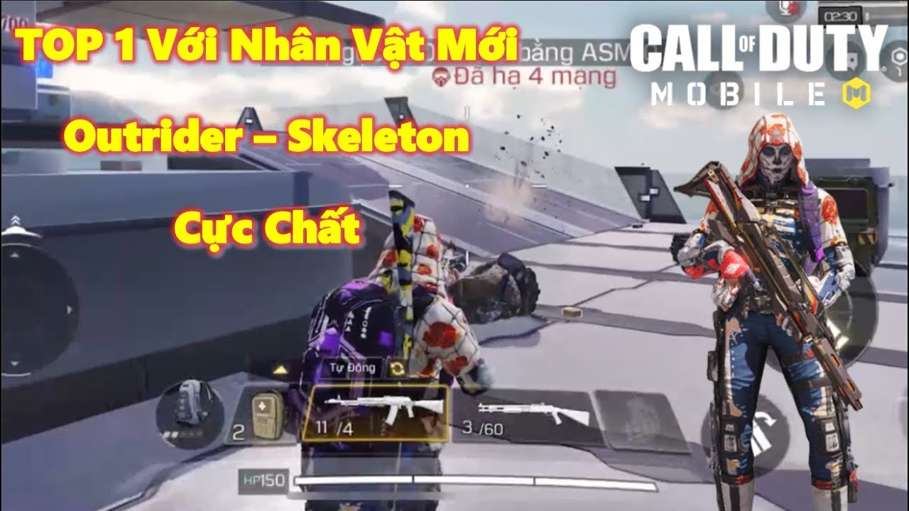 Call of Duty Mobile VN | Outrider - Skeleton Nhận Vật Mới Cực Chất | Kỉ ...