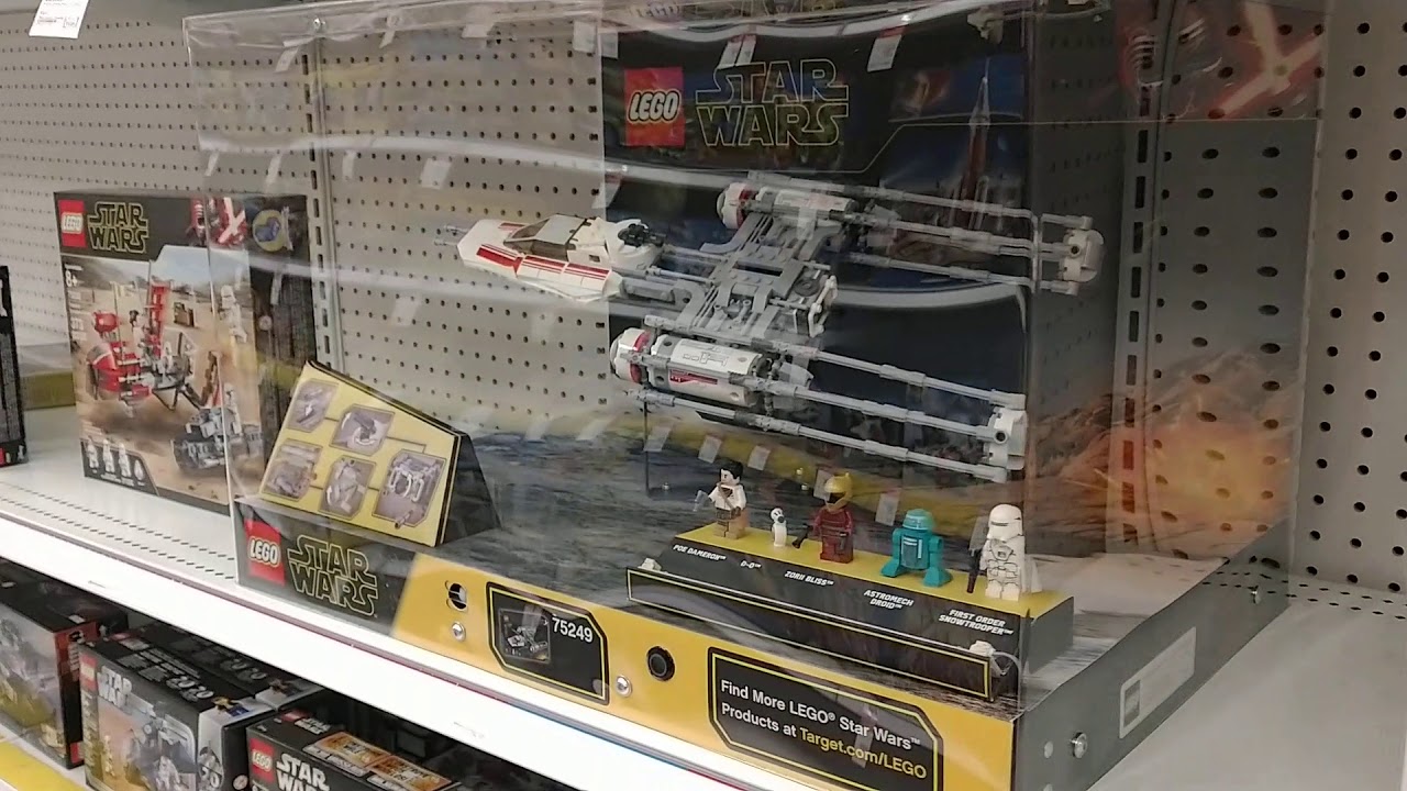 LEGO Retail Displays: Star Wars Resistance Y-Wing (Target, 2019) - YouTube