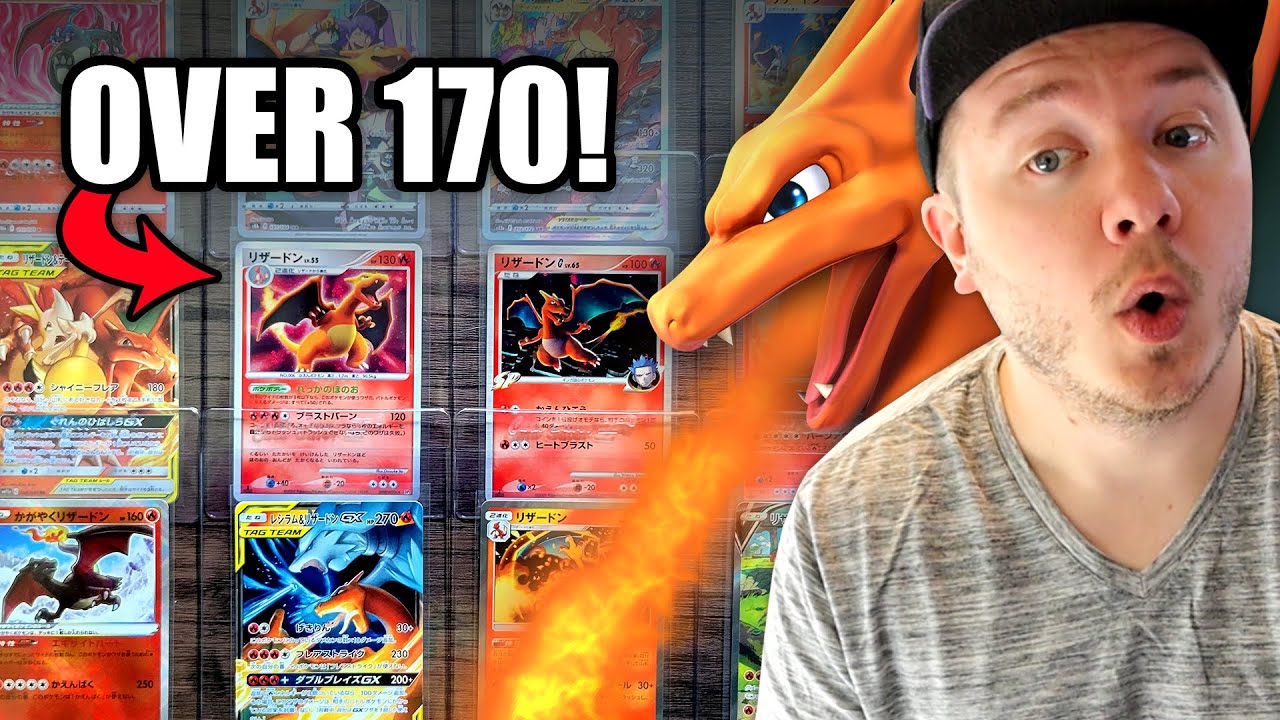 I Bought OVER 170 Charizard Pokemon Cards! - YouTube