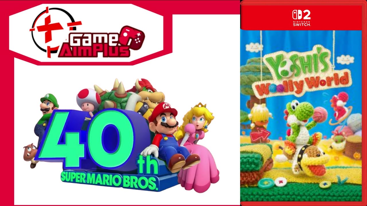 Yoshi's Woolly World for Nintendo Switch 2 In A Super Mario 40th ...