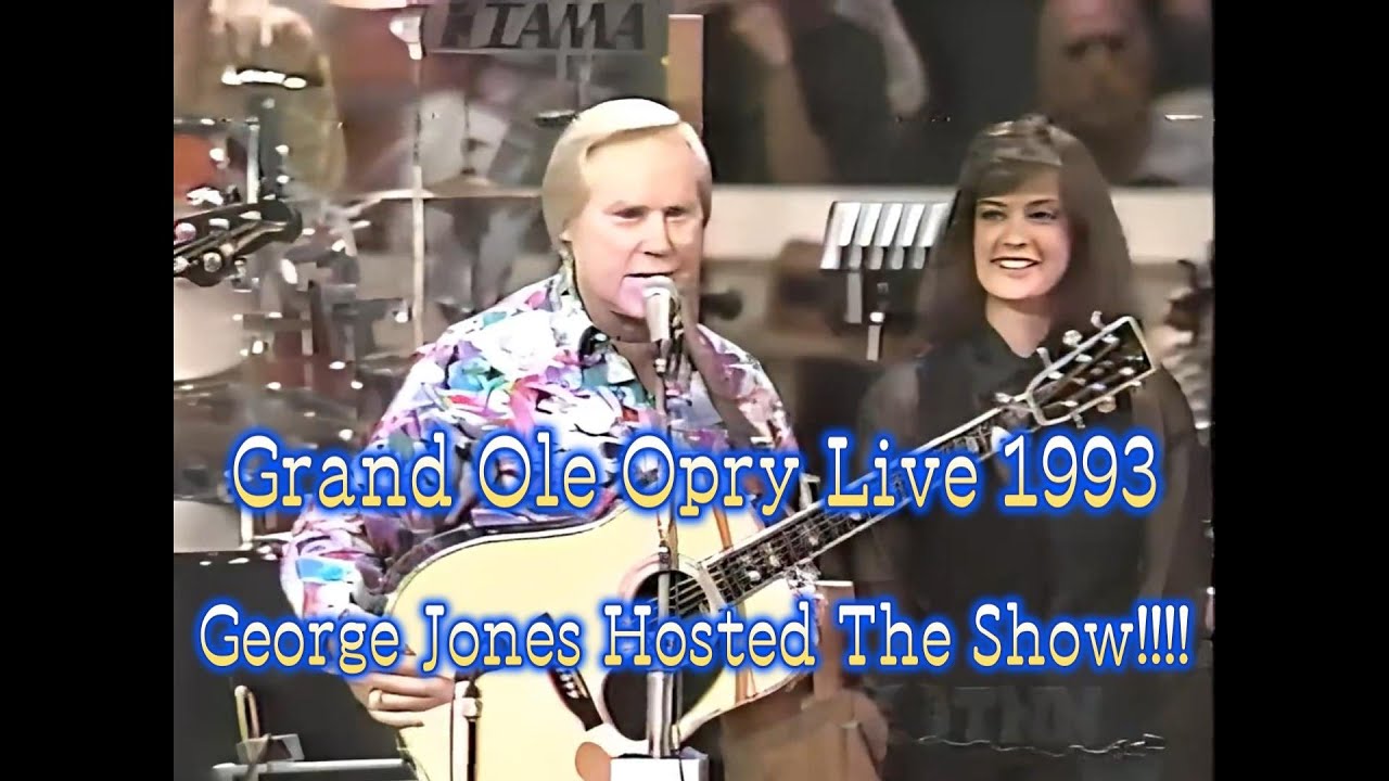 Grand Ole Opry Live 1993 George Jones Hosted The Show!!!! - YouTube