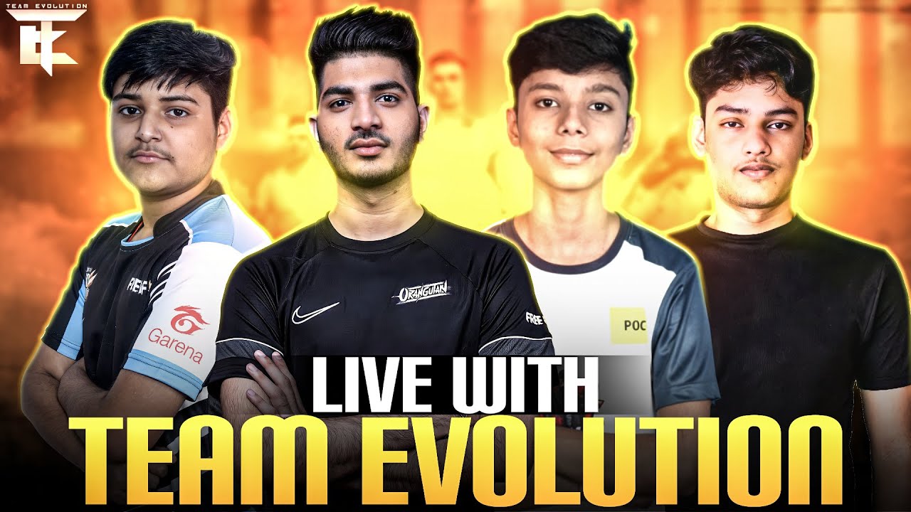 || TOURNAMENT LIVE ⏺ FT. TEAM EVOLUTION 🖤 || TE-SHINU 09🚀 - YouTube