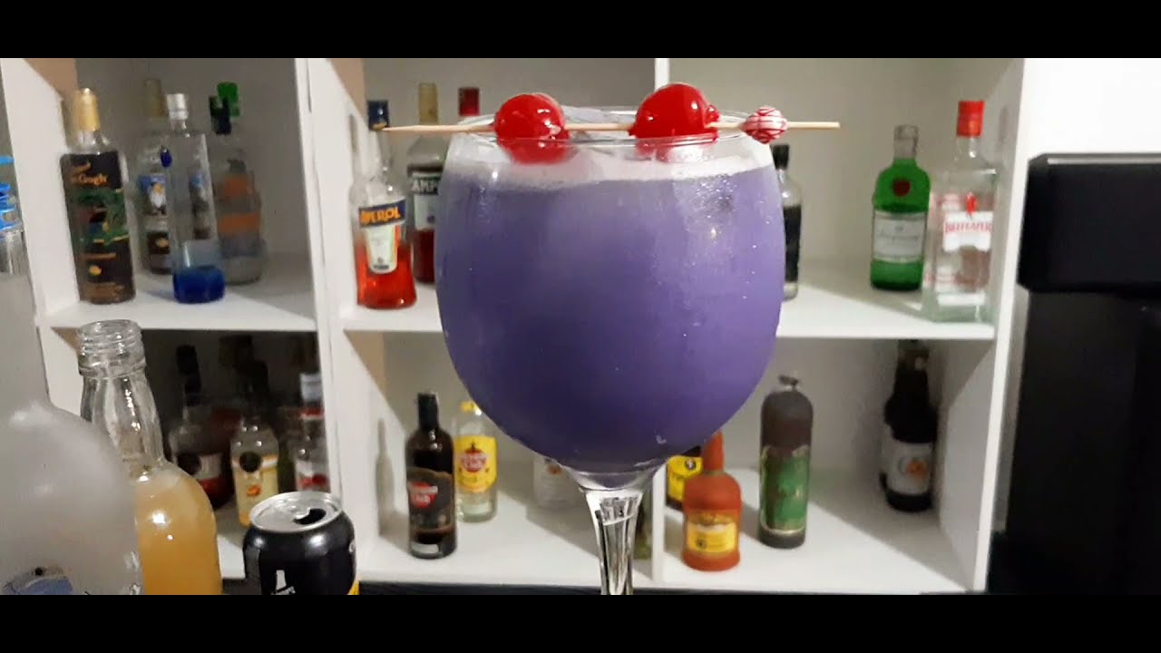 COMO PREPARAR O DRINK ULTRA VIOLETA ( BASE LIMÃO SICILIANO E XAROPE DE ...