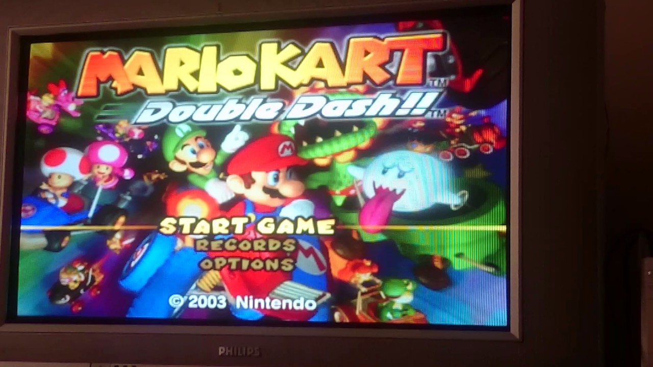 Mario Kart Double Dash in Widescreen with Nintendont (Wii) - YouTube