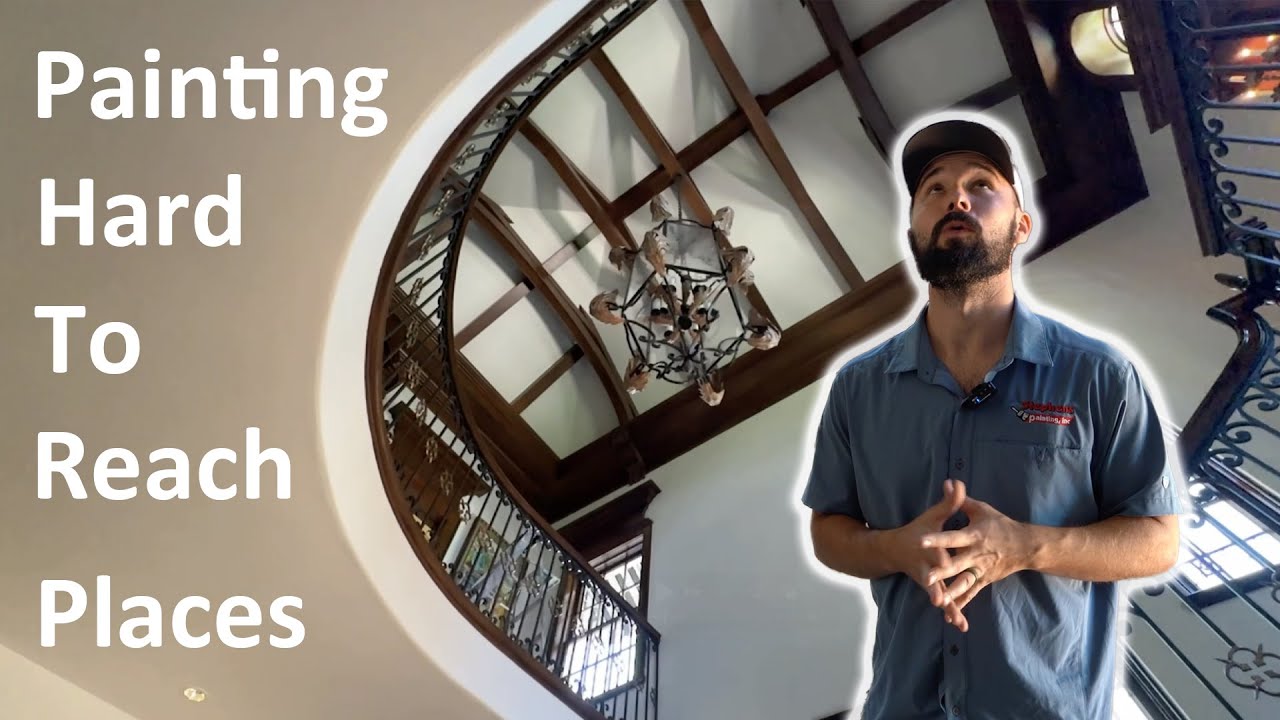 Painting Hard To Reach Places - YouTube