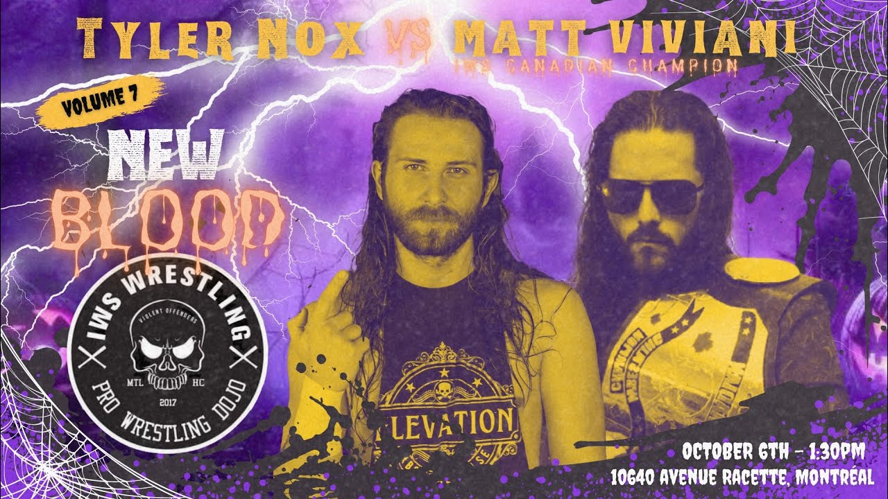 IWS New Blood Volume 7: IWS Canadian Championship: Matt Viviani vs ...
