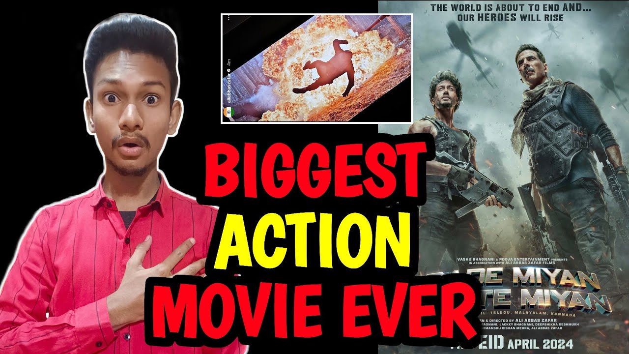 Bade Miyan Chote Miyan Biggest Action Movie Ever | BMCM Trailer Update ...