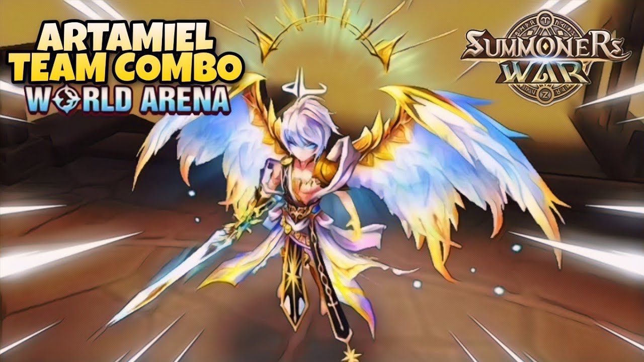 Artamiel Team Combo in World Arena Ep. 2 - Summoners War - YouTube