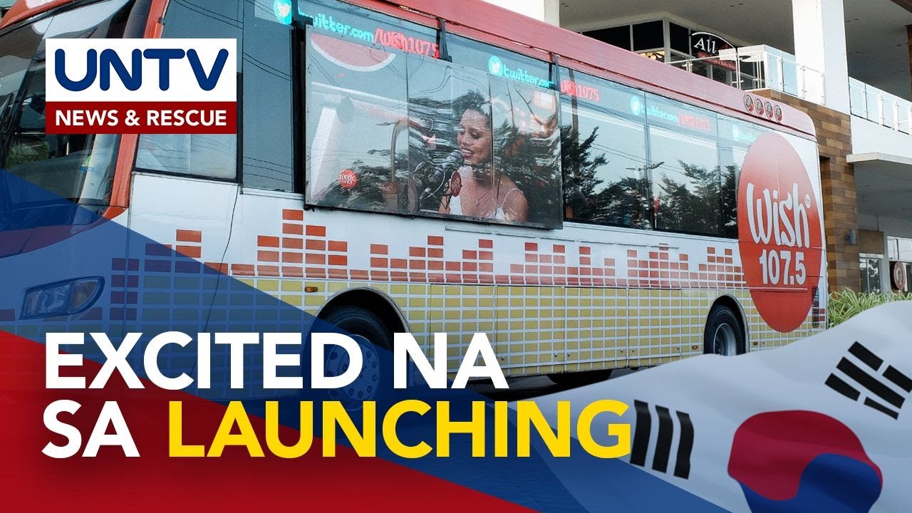 Iconic Wish Bus, ilulunsad na sa Busan, SoKor; Ilang Pilipino, bumiyahe ...