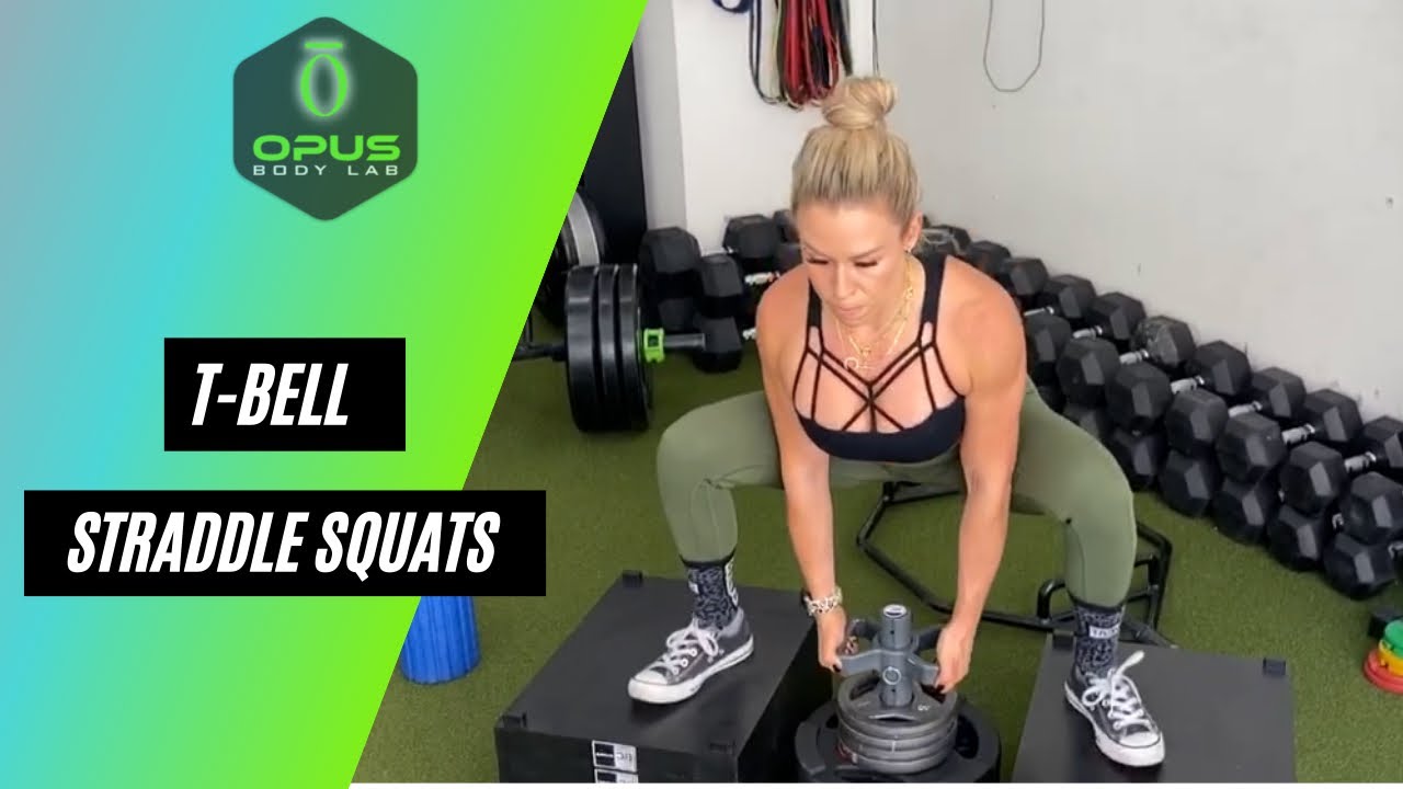 T-Bell Straddle Squat - YouTube