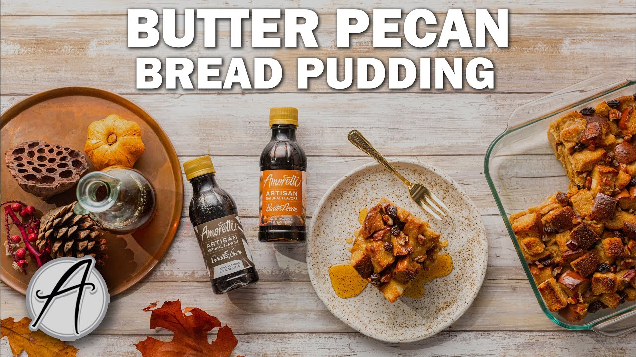 How to make Butter Pecan Bread Pudding | Classic Bread Pudding Recipe | Easy Bread Pudding - YouTube