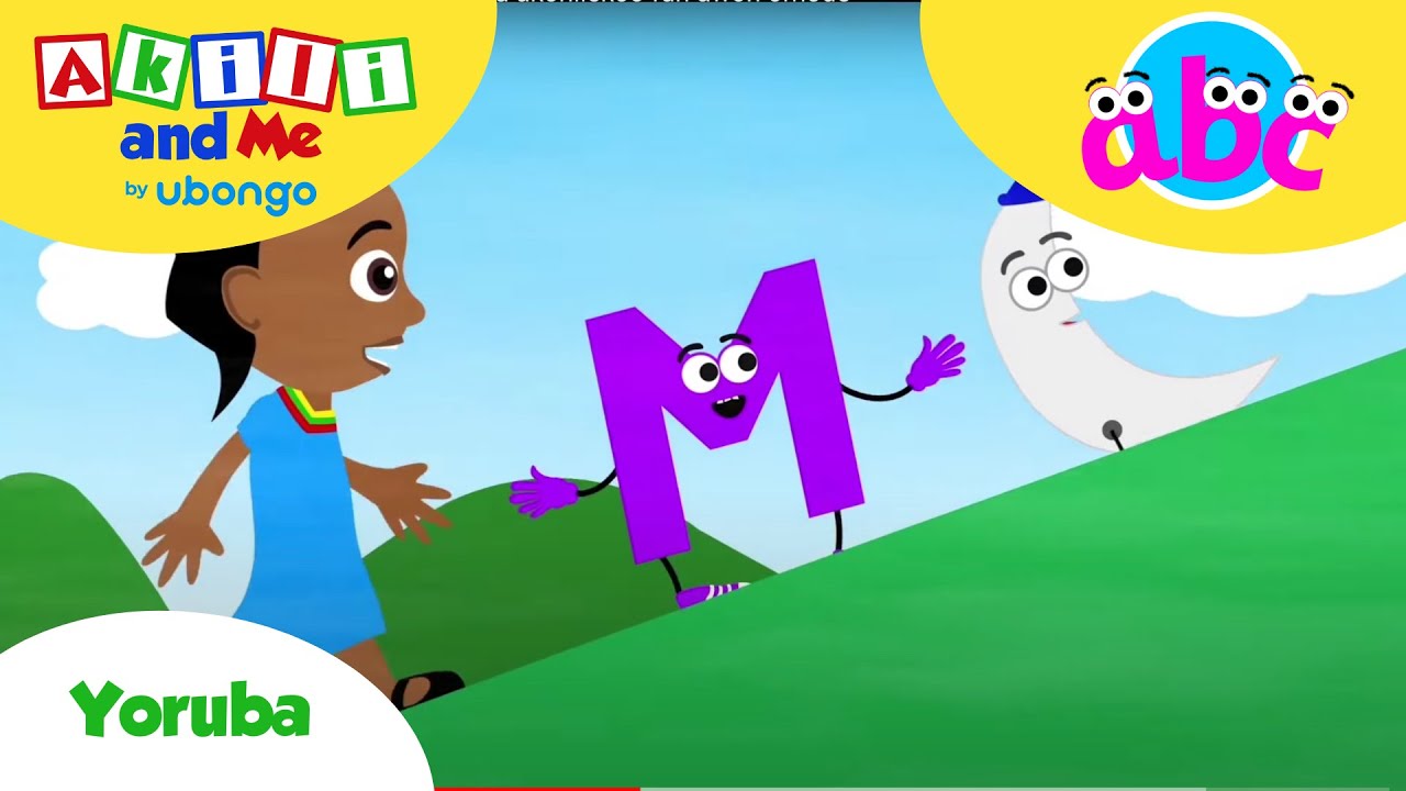 Leta M | E ko alifabeeti pelu Akili | Katuunu akonilekoo fun awon omode ...