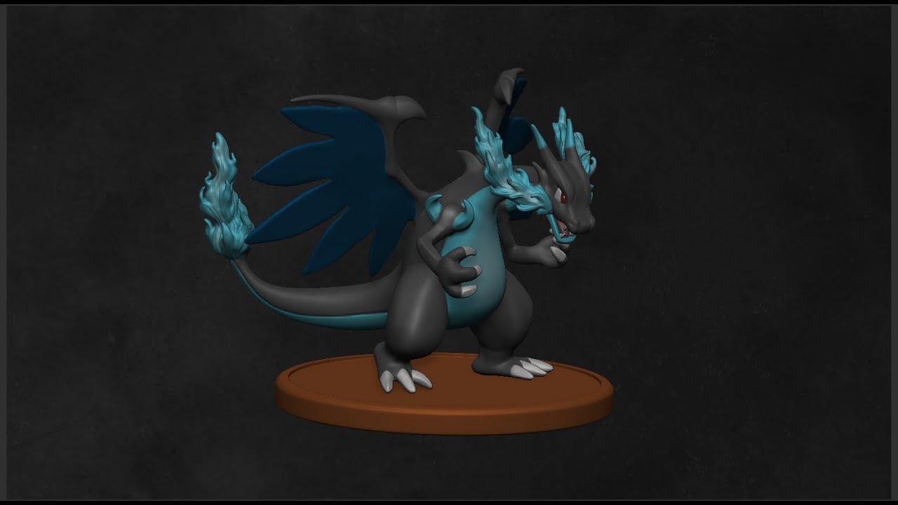 How to make Charizard Mega Evolution Timelapse I Pokemon FanArt - YouTube