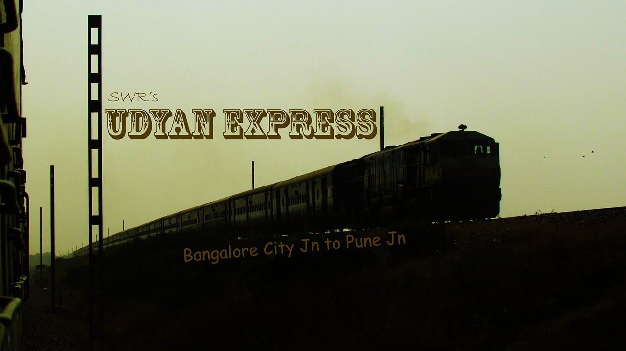 SWR's UDYAN EXPRESS - Bangalore to Pune... - YouTube