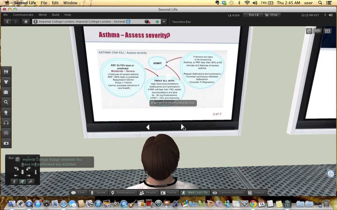 Virtual Hospital Second Life Part 1 - YouTube