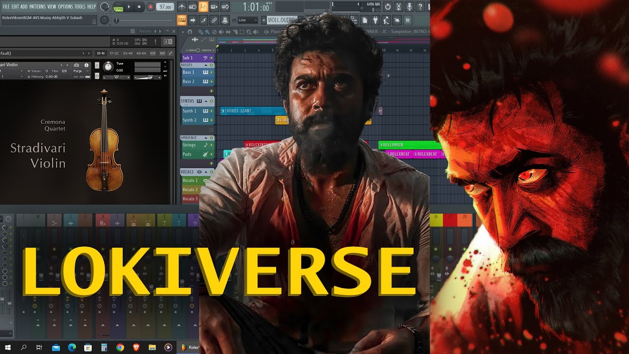 Lokiverse Theme Song FL Studio Remake 2024 | Vikram | Anirudh ...