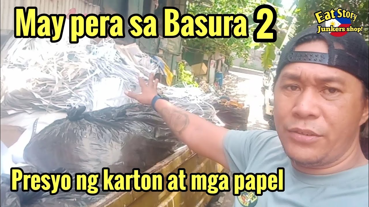 Presyo ng mga karton at papel - YouTube