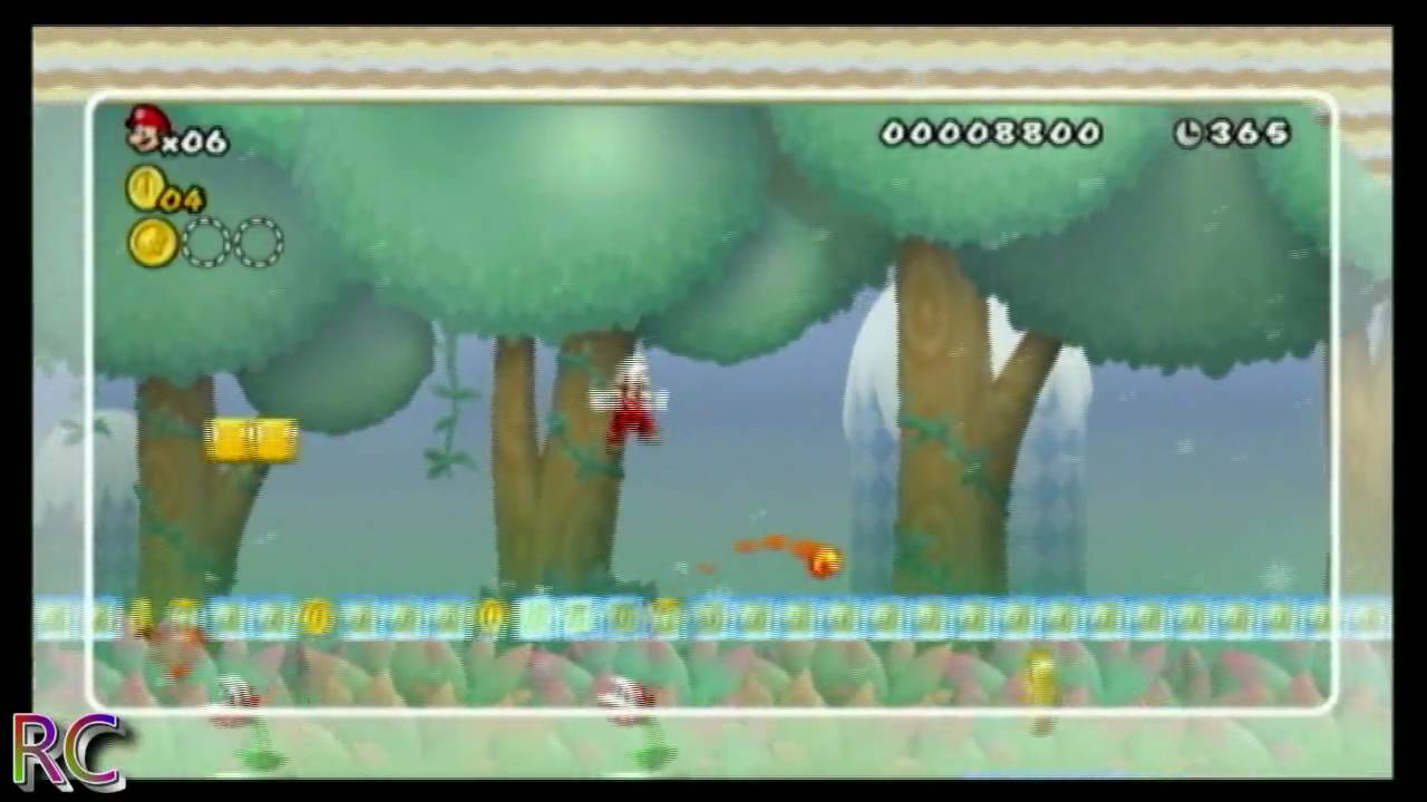 New Super Mario Bros. Wii [NSMB] World 9-7 Super Skills - YouTube