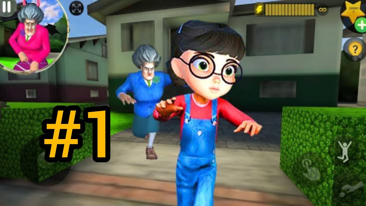 Scary Teacher 3D Gameplay - Walkthrough Part 1 - YouTube